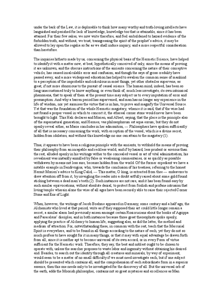 Mary Anne Atwood - Hermetic Philosophy and Alchemy67 | PDF | Alchemy | Hermeticism