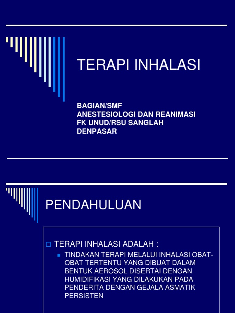 Terapi Inhalasi | PDF
