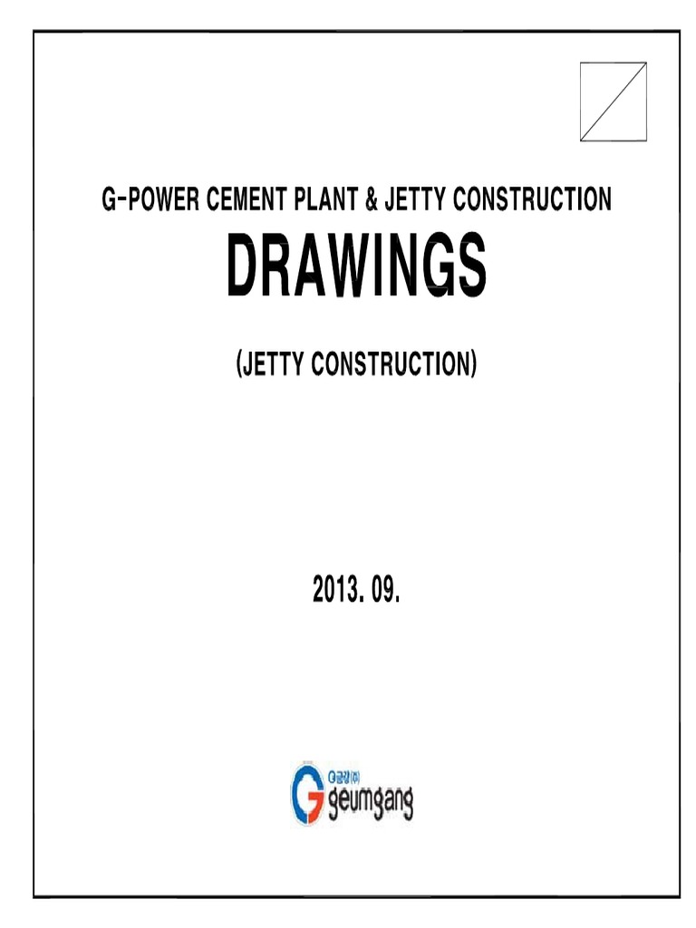 02 Jetty Drawing | PDF | Technology & Engineering