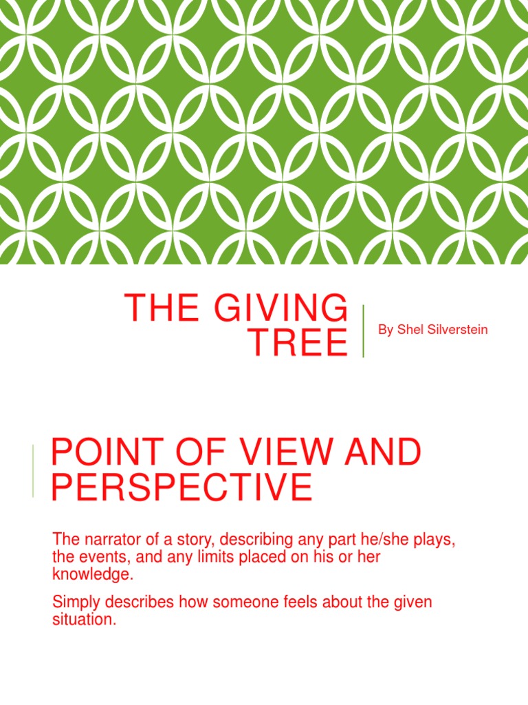 The Giving Tree | PDF | Philosophy