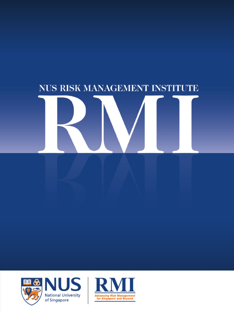 RMI Brochure 2012-3 | PDF | Operational Risk | Distance Education