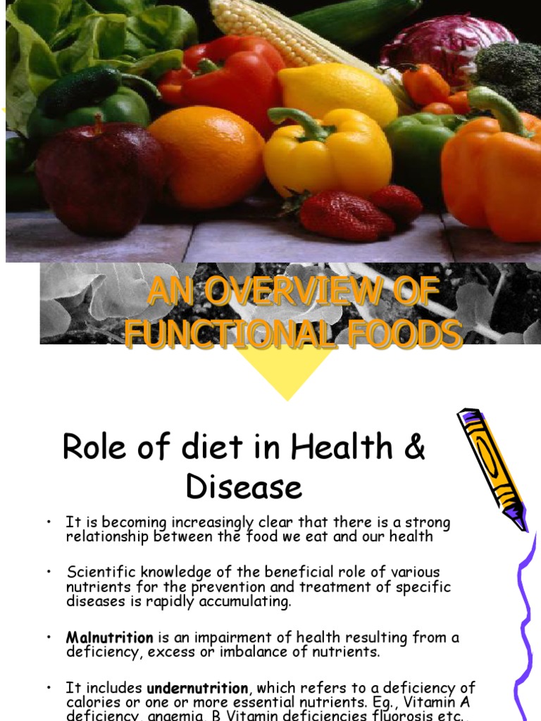Overview of Functional Foods and Health | PDF | Dietary Fiber | Diet ...