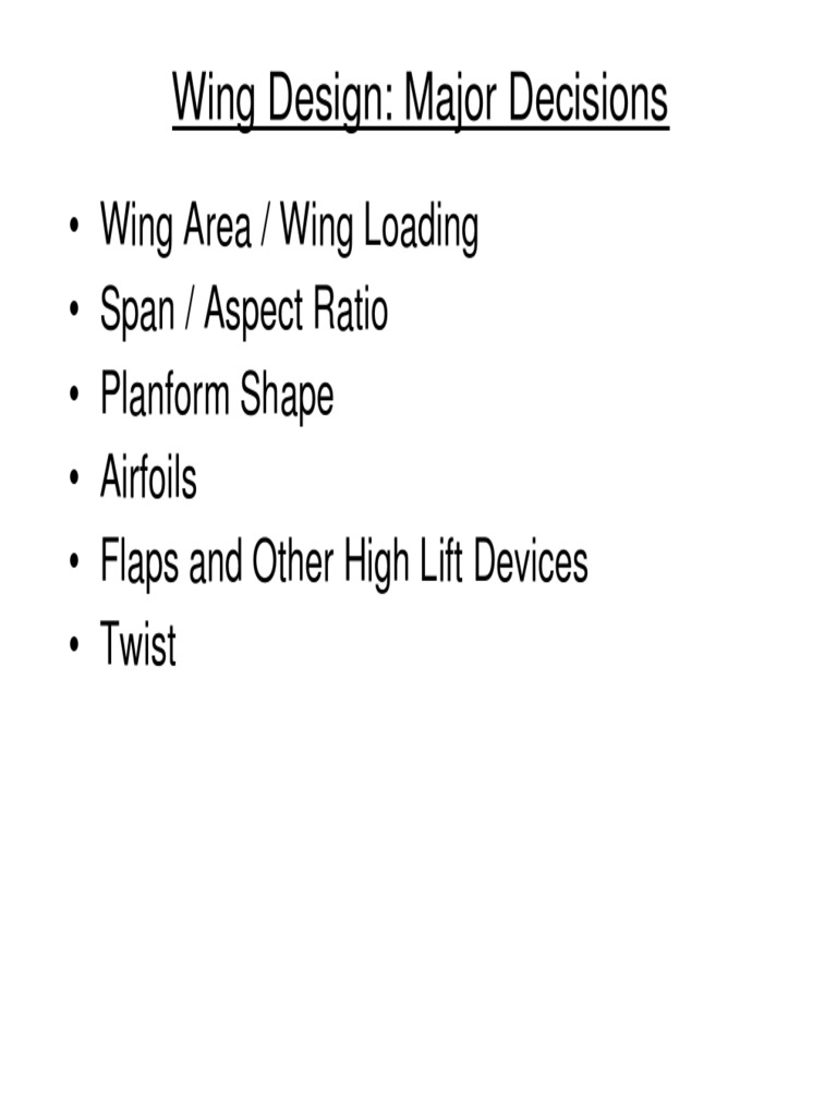 Wing Des | PDF