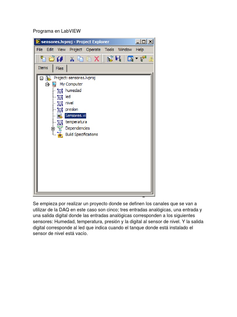 Programa en LabVIEW | PDF | Tecnología