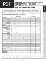 Steam Trap Selection Guide Overview | PDF | Steam | Heat Exchanger