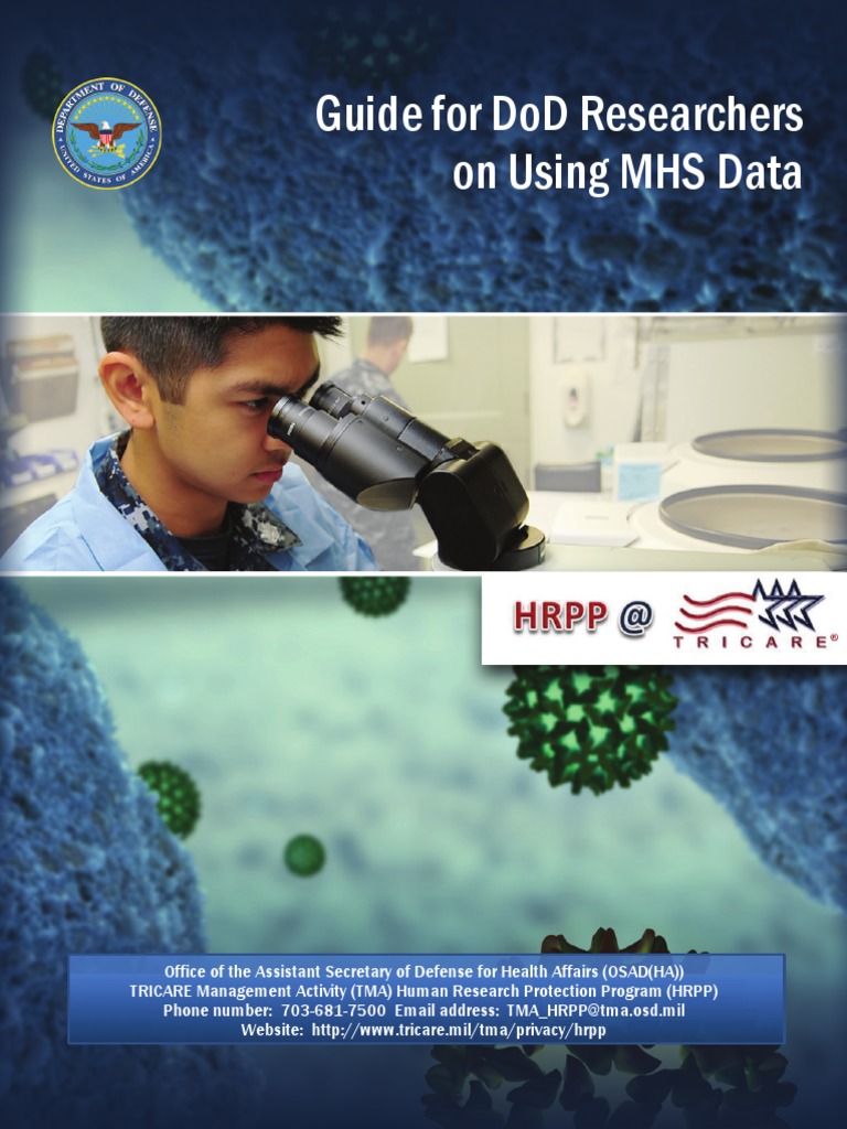 Guide For DoD Researchers On Using MHS Data | Download Free PDF ...