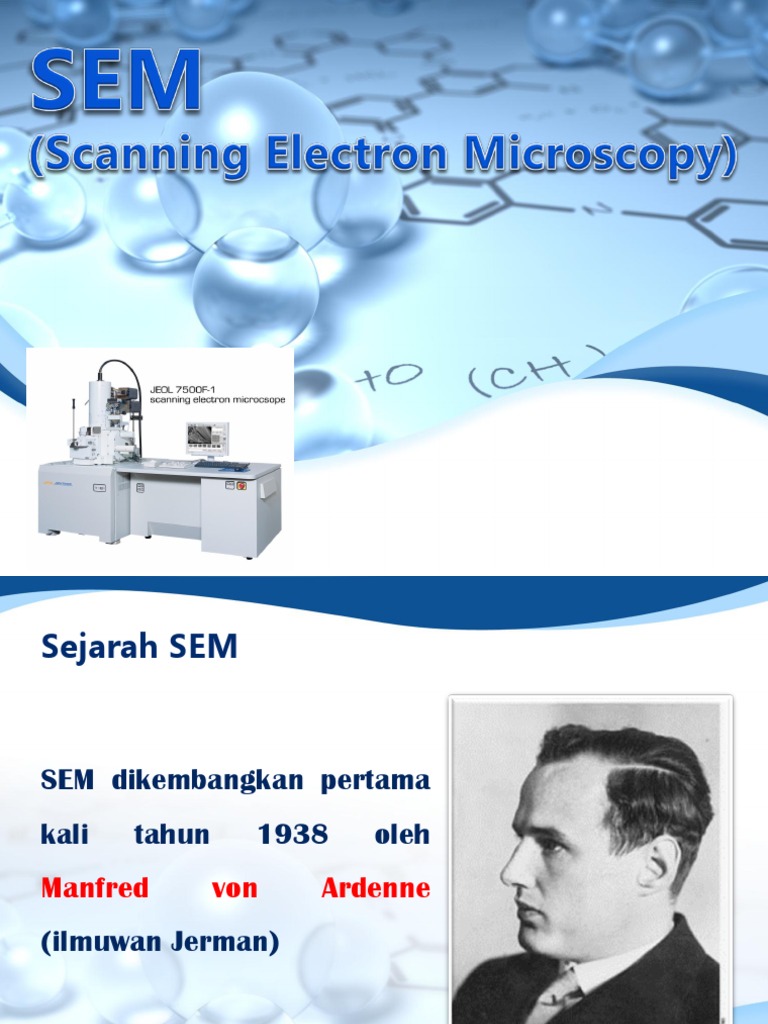 SEM (Scanning Electron Microscopy) | PDF