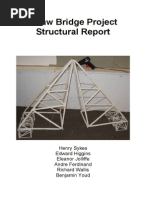 Pratt Truss Bridge Design Overview | PDF | Truss | Bridge