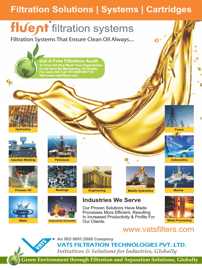 Fluent Comprehensive Brochure | PDF | Filtration | Petroleum