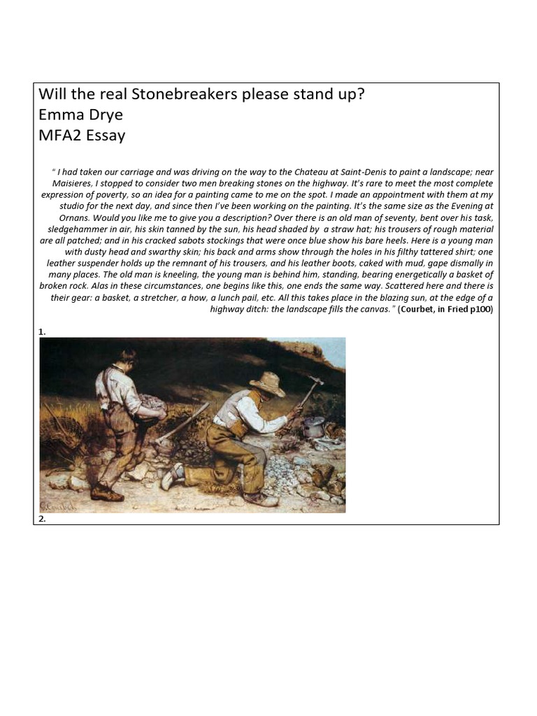 Will The Real Stonebreakers Please Stand Up? | PDF | Art History ...