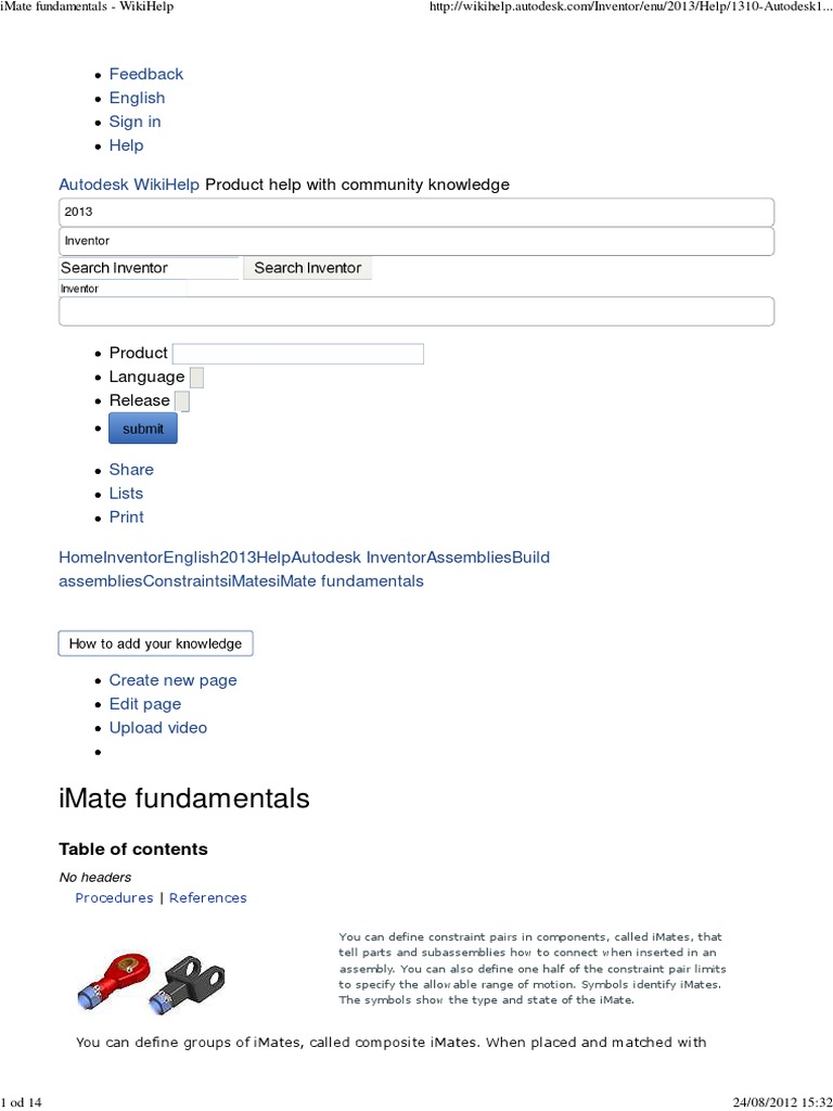 Imate Fundamentals2 - WikiHelp | PDF | Tab (Gui) | System Software