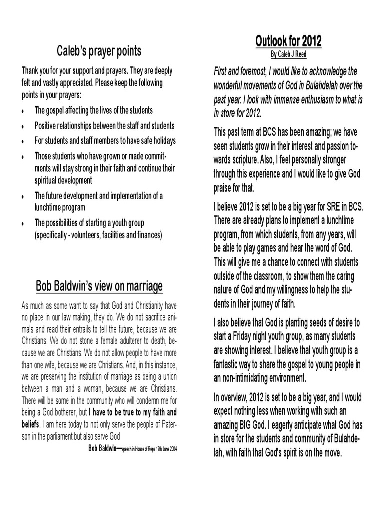 2011 12insert | PDF | Prayer | God