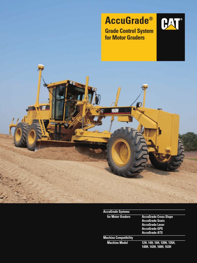 AccuGrade Grade Control System For Motorgrader Brochure | PDF ...