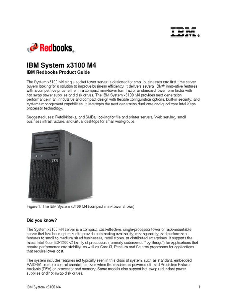 Ibm redbooks product guide | ibm redbook download – ICDK