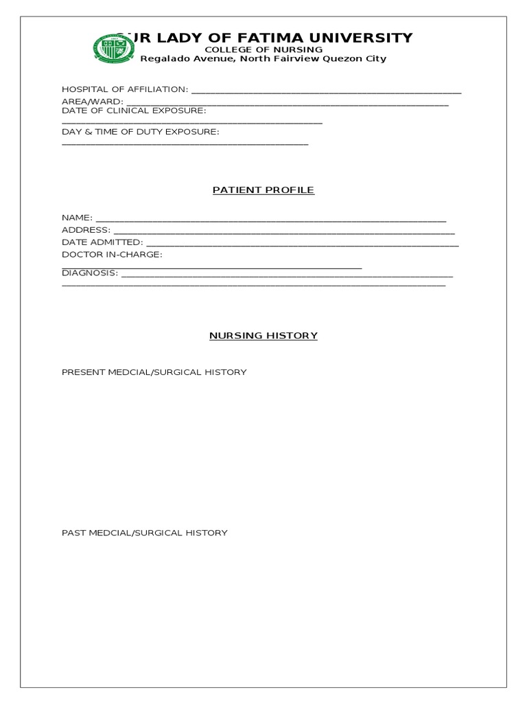 OLFU Case Study Template | PDF