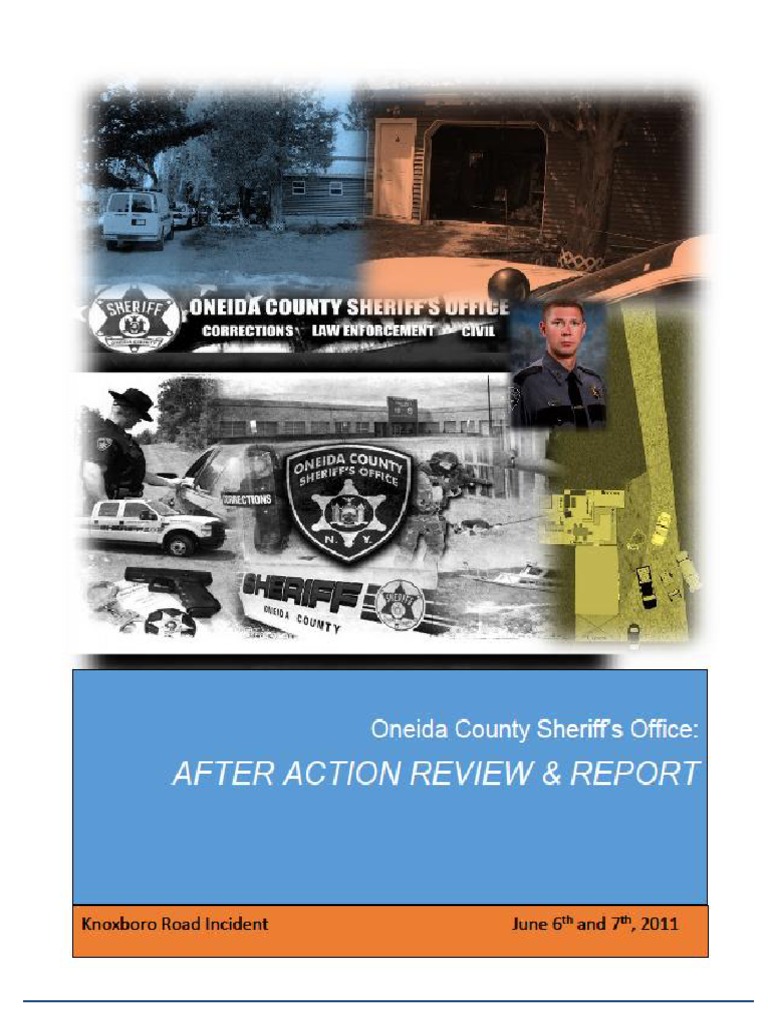 Deputy Kurt Wyman After-Action Report | PDF | Incident Command System ...