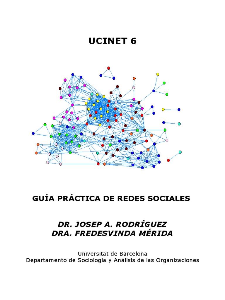 Guía UCINET | PDF | Business | Science