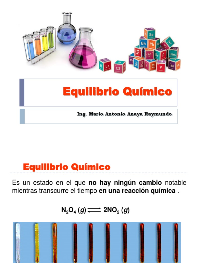 Equilibrio Químico | PDF