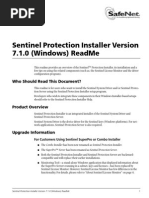 Sentinel Protection Installer Version 7.6.9 - Release Notes: Product ...