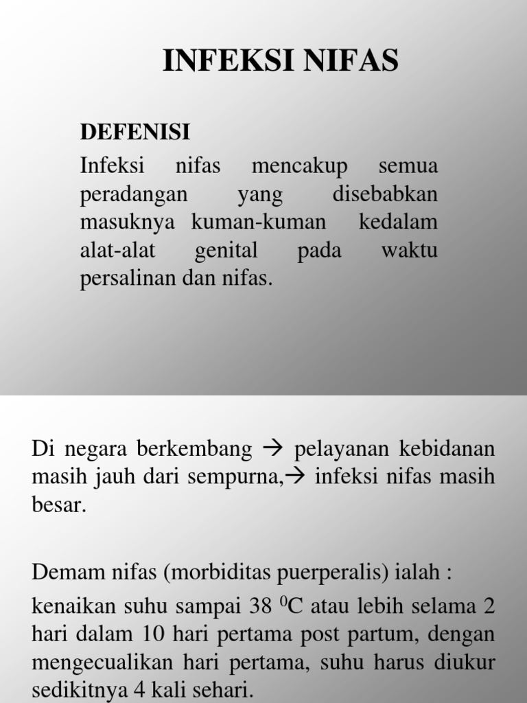 Infeksi Nifas | PDF