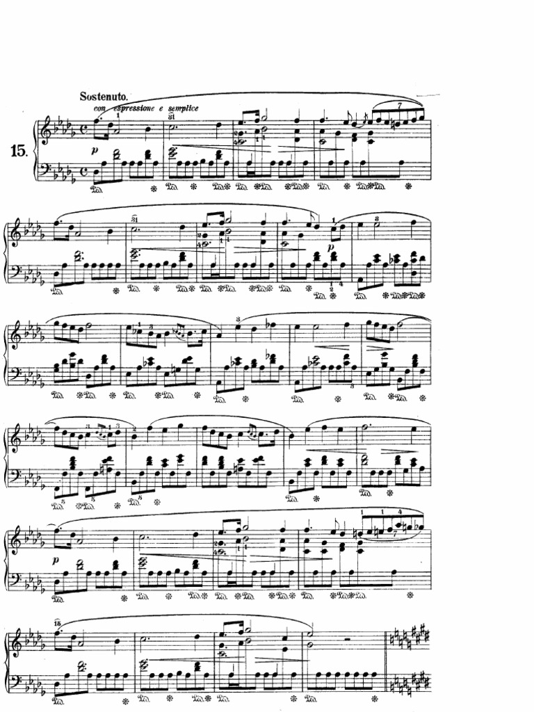 The Raindrop Prelude - Chopin | PDF