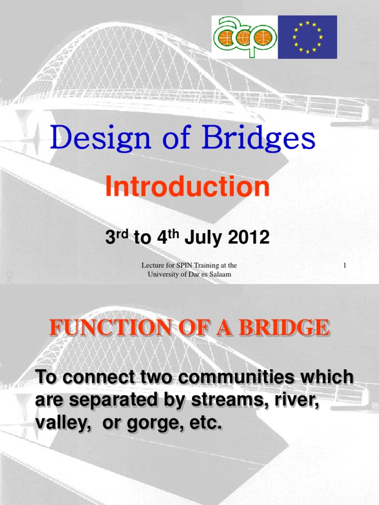 Spin Design of Bridges PDF | PDF | Bridge | Civil Engineering