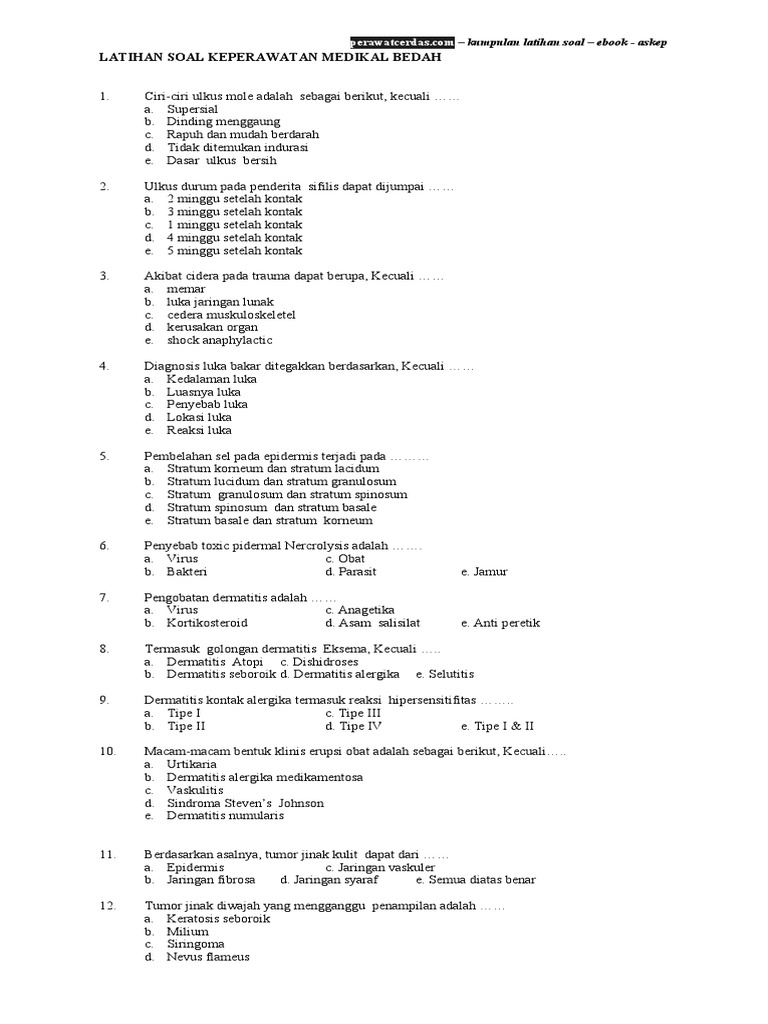 Latihan Soal KMB | PDF