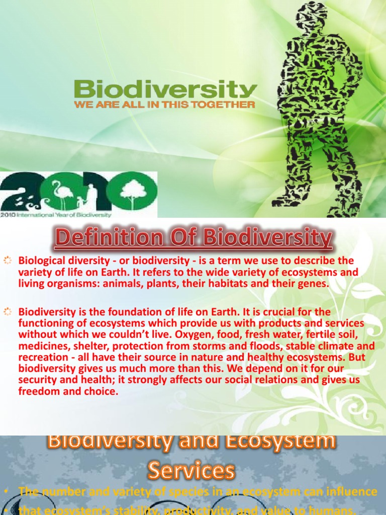 Understanding Biodiversity's Importance | PDF