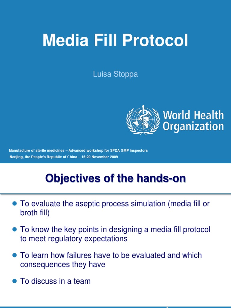 Media Fill Protocol for Aseptic Processes | PDF | Technology & Engineering