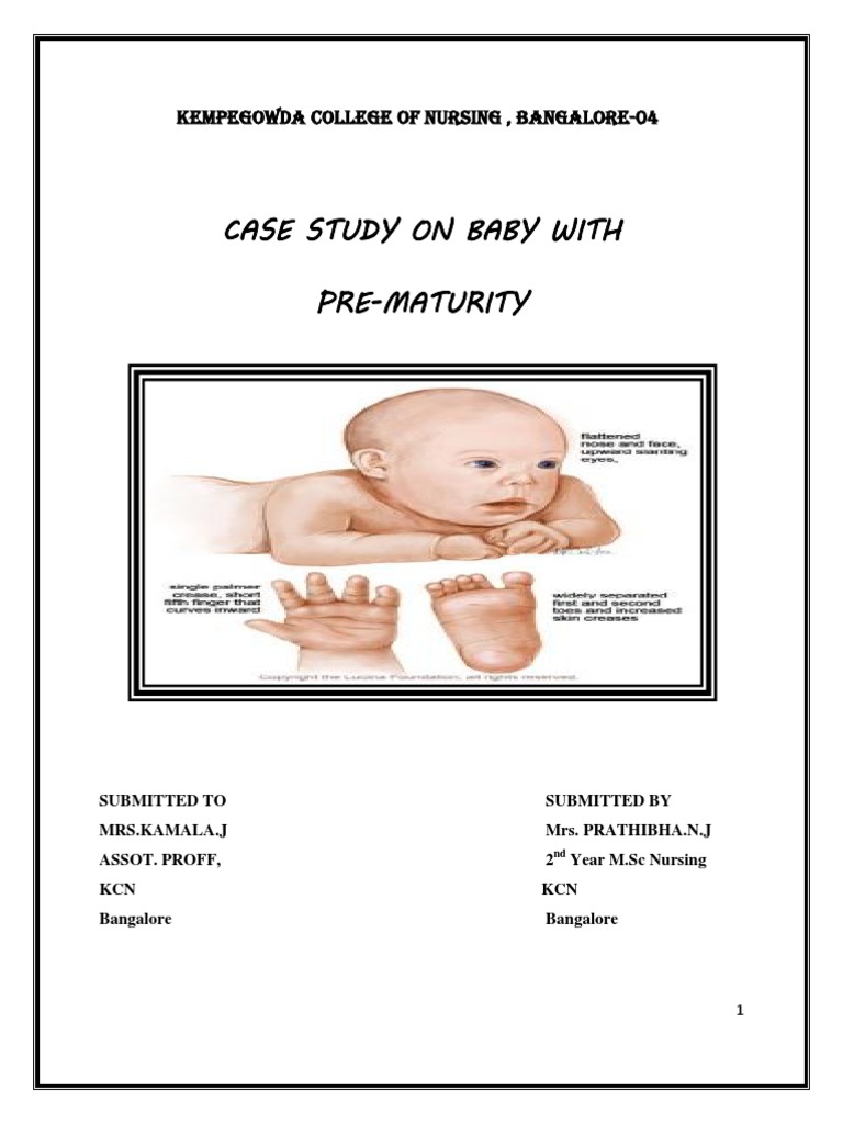 Premature Baby | PDF | Preterm Birth | Infants