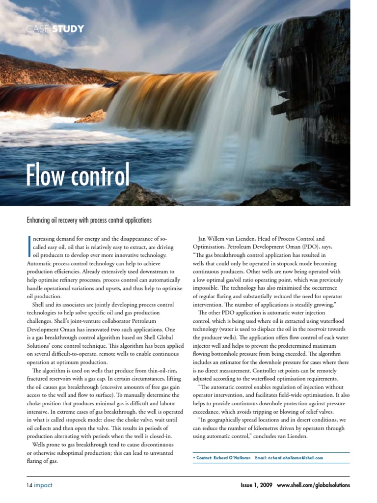 Gas Breakthrough Control GBC | PDF | Extraction Of Petroleum | Petroleum