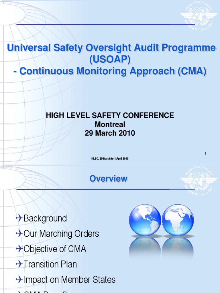 Universal Safety Oversight Audit Programme (USOAP) - Continuous ...