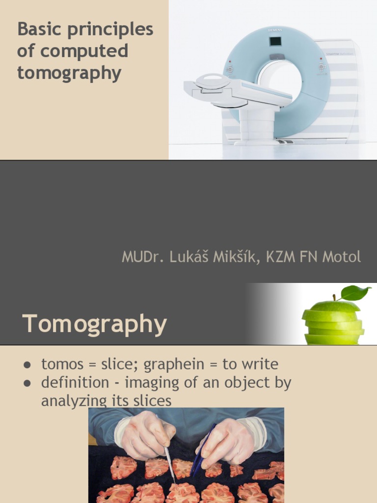 Basic Principles of Computed Tomography-CT | PDF | Tomography | Ct Scan