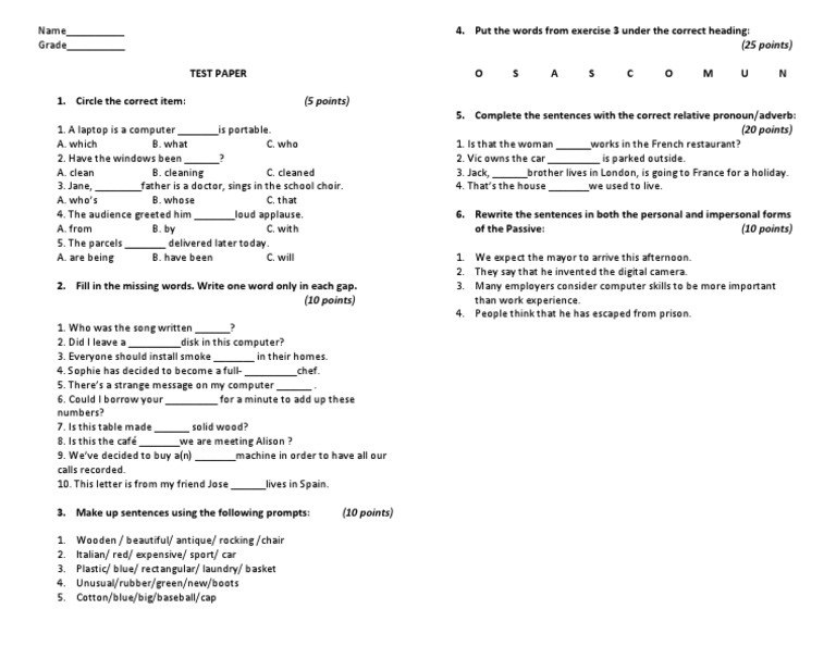 Unit 6 Click On 4 | PDF