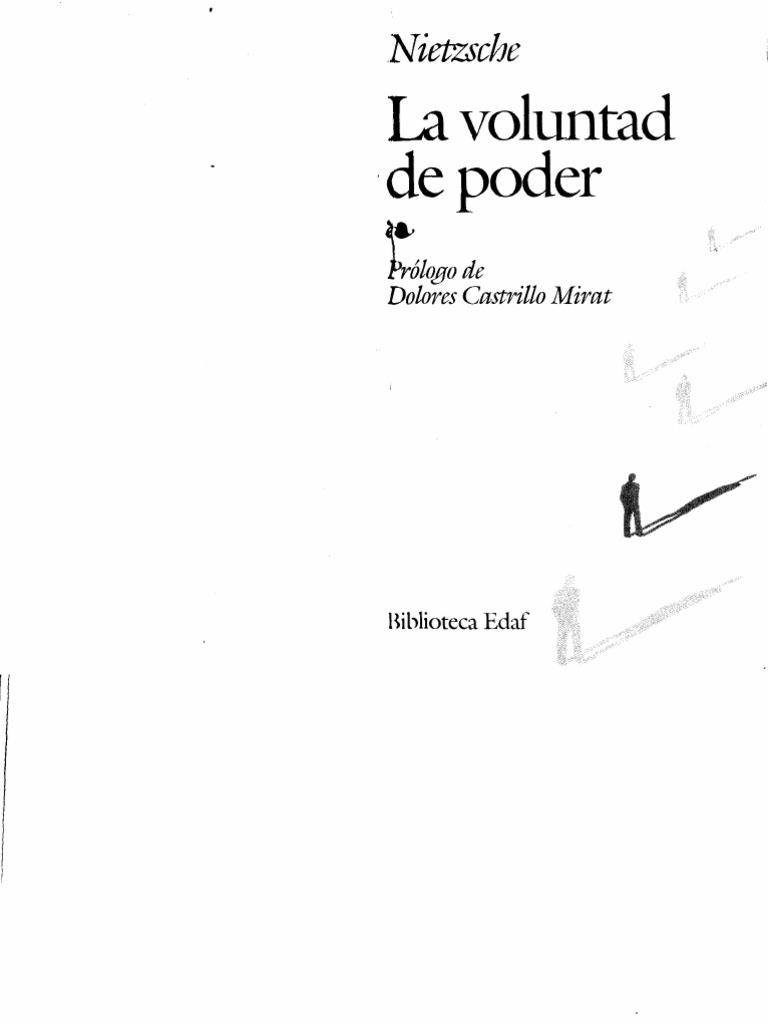 Nietzsche Friedrich - La Voluntad de Poder | PDF | Filosofía | Religión ...