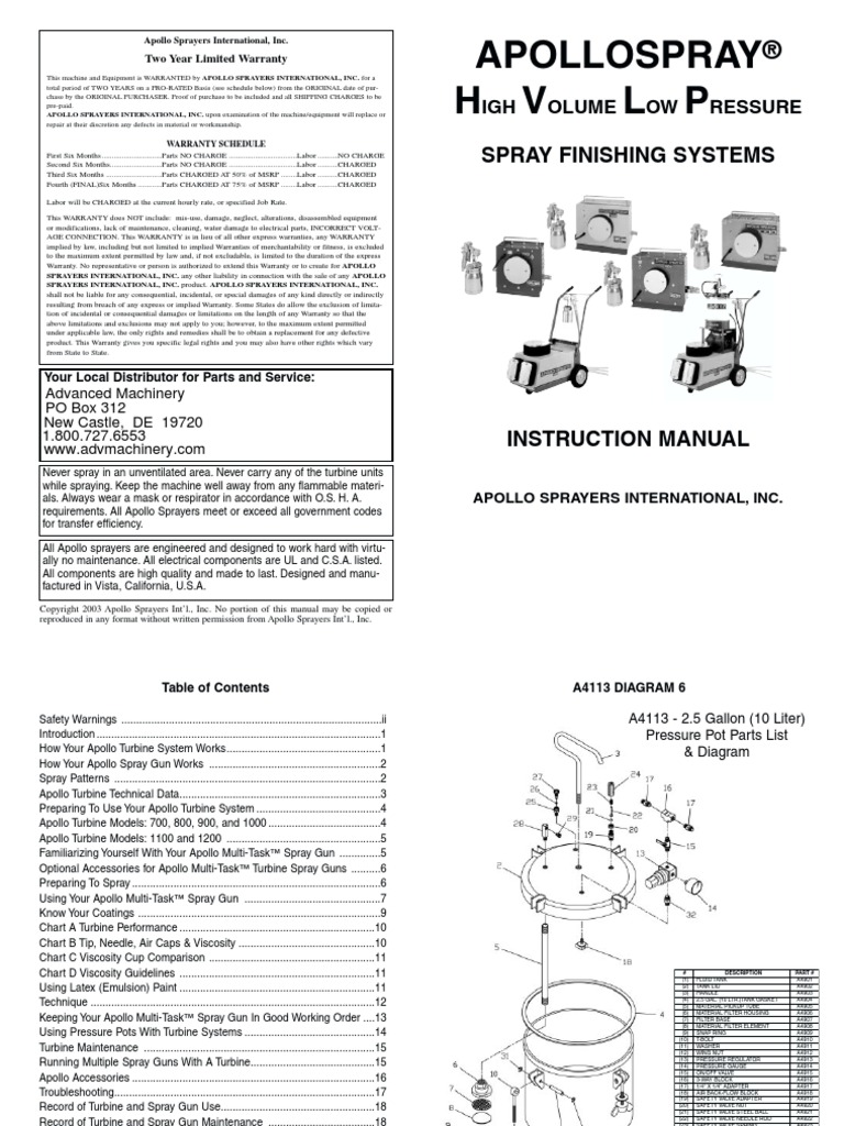 Apollo Instruction Manual | PDF | Valve | Chlorine