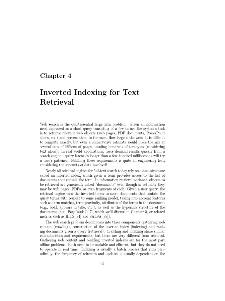 Inverted Index Implementation Overview | PDF | Search Engine Indexing ...