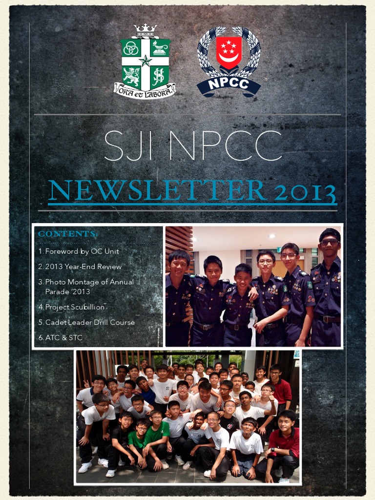 SJI NPCC Newsletter 2013 | PDF | Youth Organizations | Armed Conflict