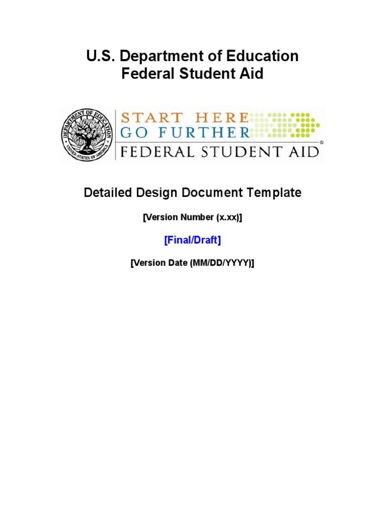 Federal Student Aid Design Document | PDF | Computer Engineering ...