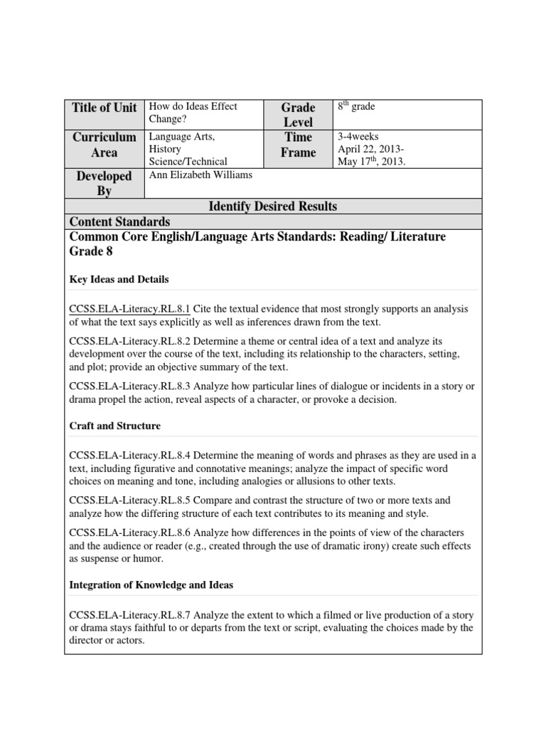 Animal Farm Unit With Lesson Plans | PDF | Mentorship | Curriculum