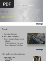 USIT Logging Tool: Cement Evaluation | PDF | Casing (Borehole) | Gases