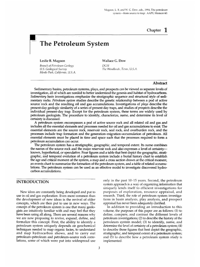 Petroleum System | PDF | Petroleum Reservoir | Hydrocarbon Exploration