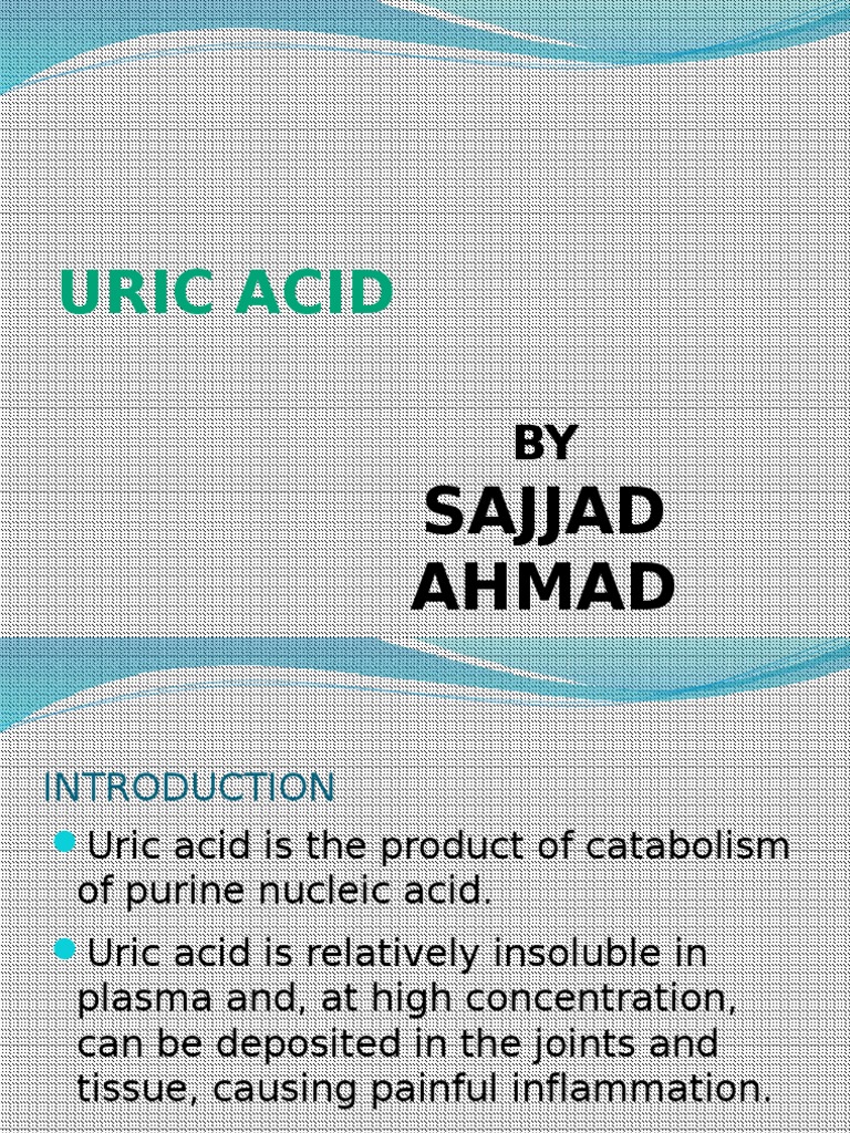 Hyperuricemia: Causes and Physiology of Increased Uric Acid Levels ...