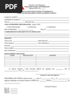 PD851 Compliance Report Form | PDF