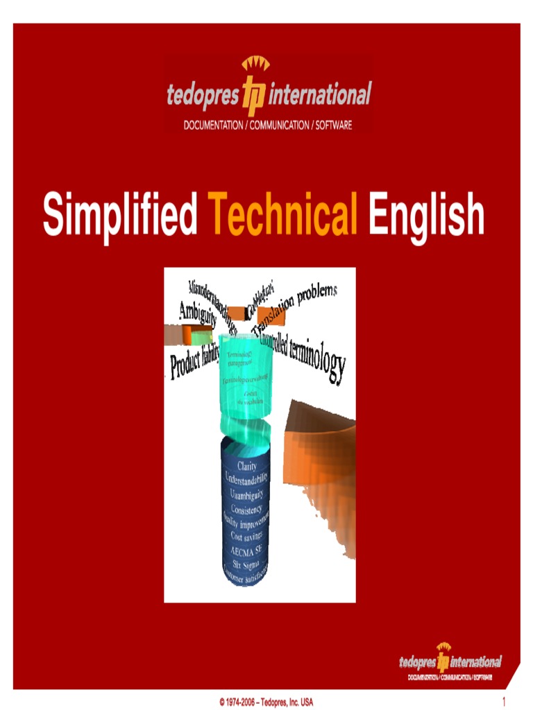 Simplified Technical English | PDF | Portable Document Format | Linguistics