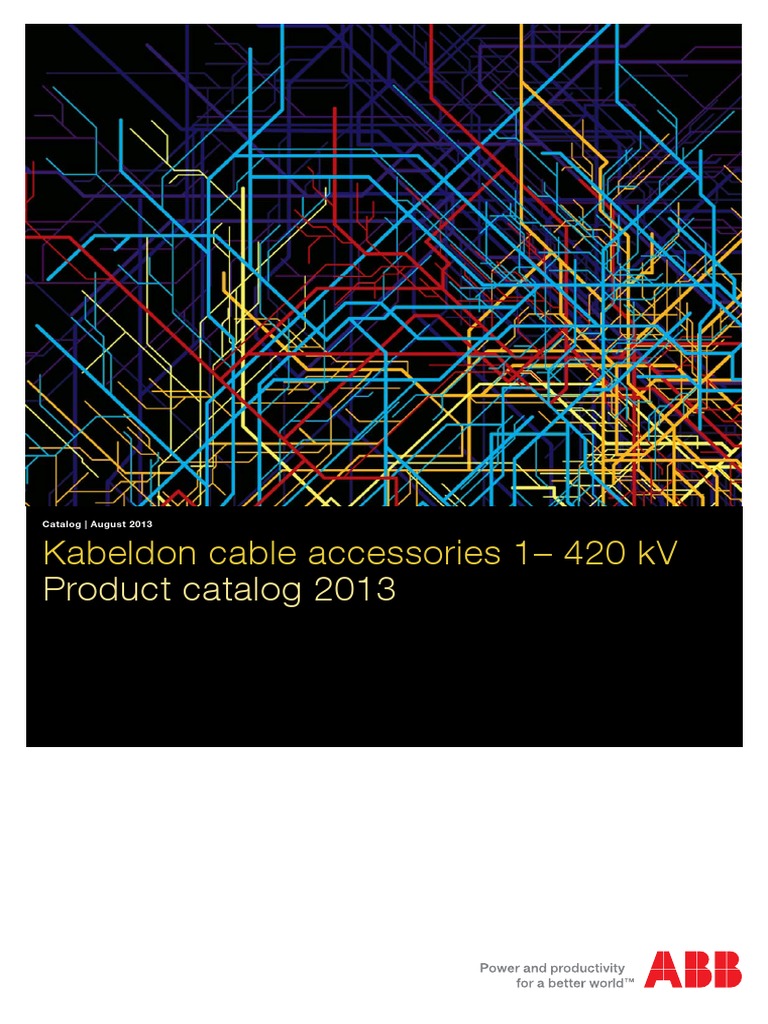2013 Catalog Kabeldon Cable Accessories 1-420 KV English REV A-6 | PDF ...