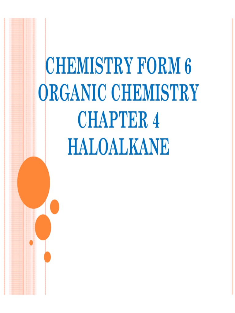 Chemistry Form 6 Sem 3 04 | PDF | Alcohol | Chemical Reactions