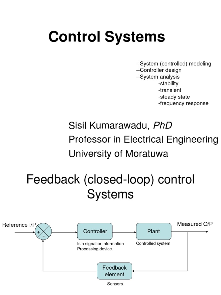 Control Systems Modeling and Design | PDF | Control Theory | Digital ...