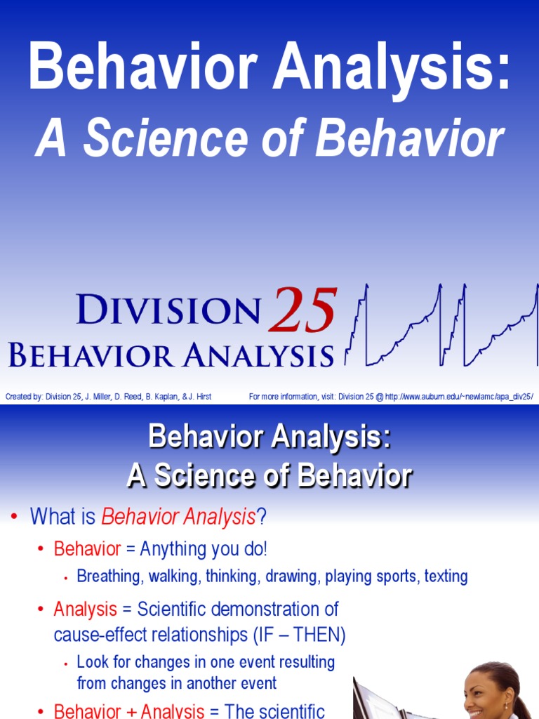 Behavior Analysis | PDF | Reinforcement | Behavior