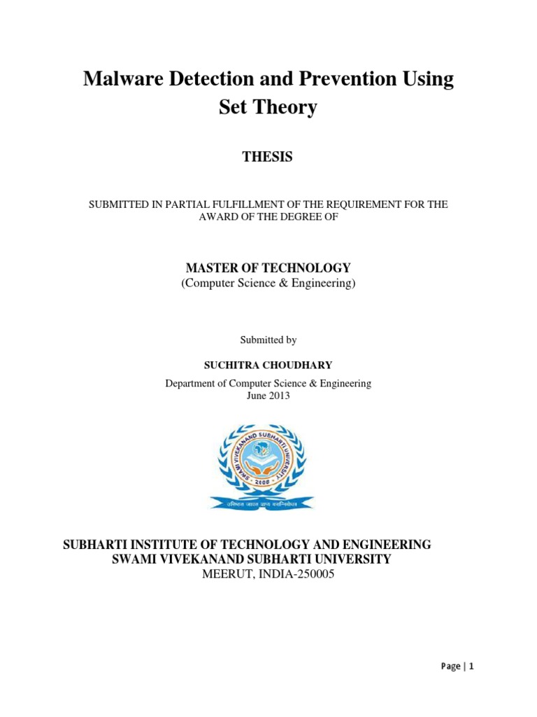 Malware Detection and Prevention Using2 | PDF | Spyware | Malware